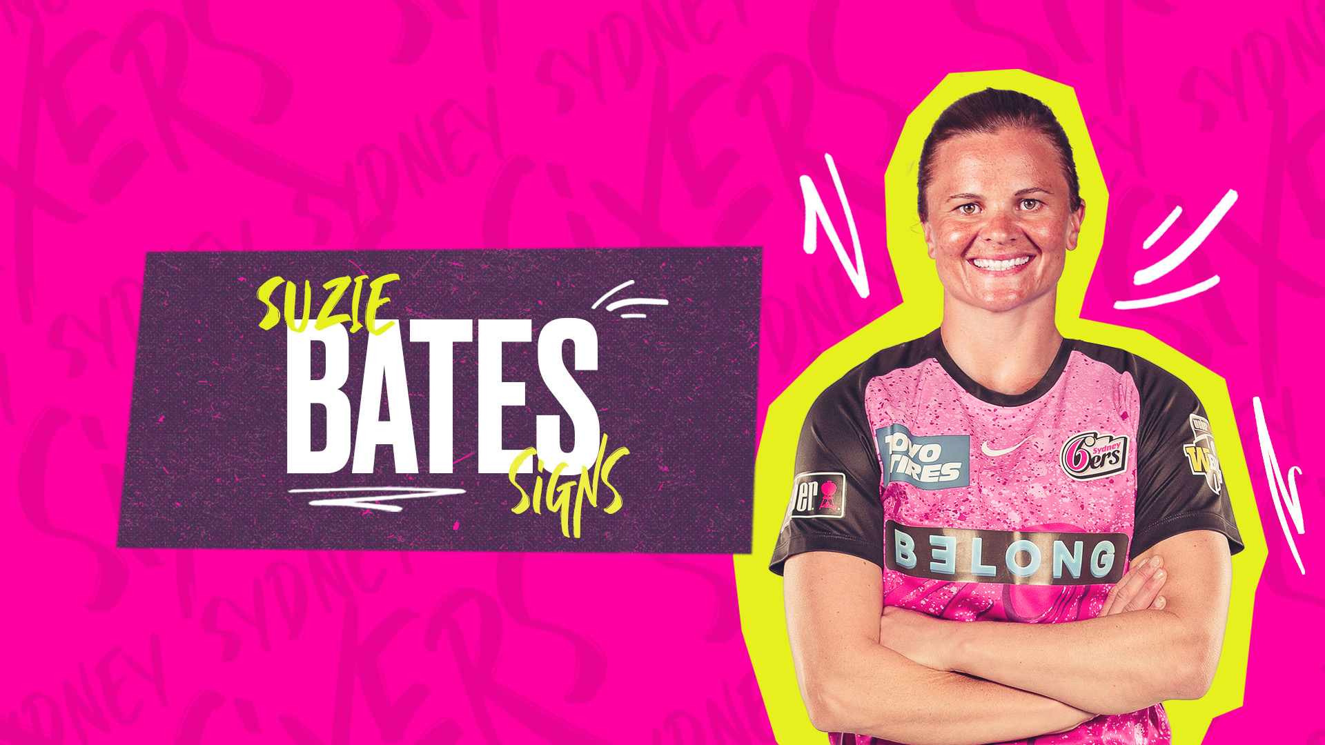 Bates locked in for Weber WBBL|09 | Sydney Sixers