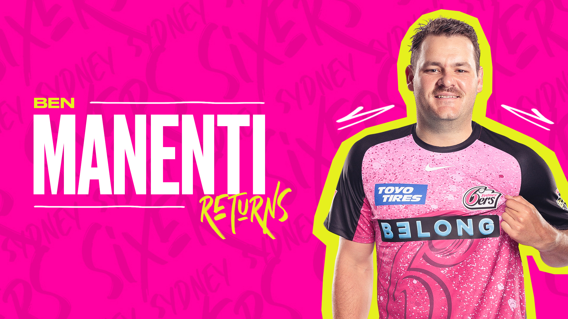 Manenti returns, Sixers list finalised | Sydney Sixers